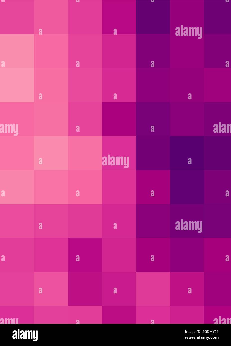 Abstract Geometrical color pixel generative art illustration Stock ...