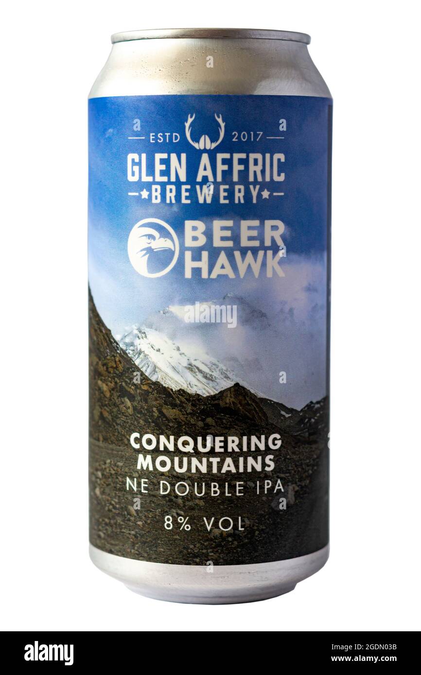 Glen Affric Brewery / Beer Hawk - Conquering Mountains NE Double IPA ...