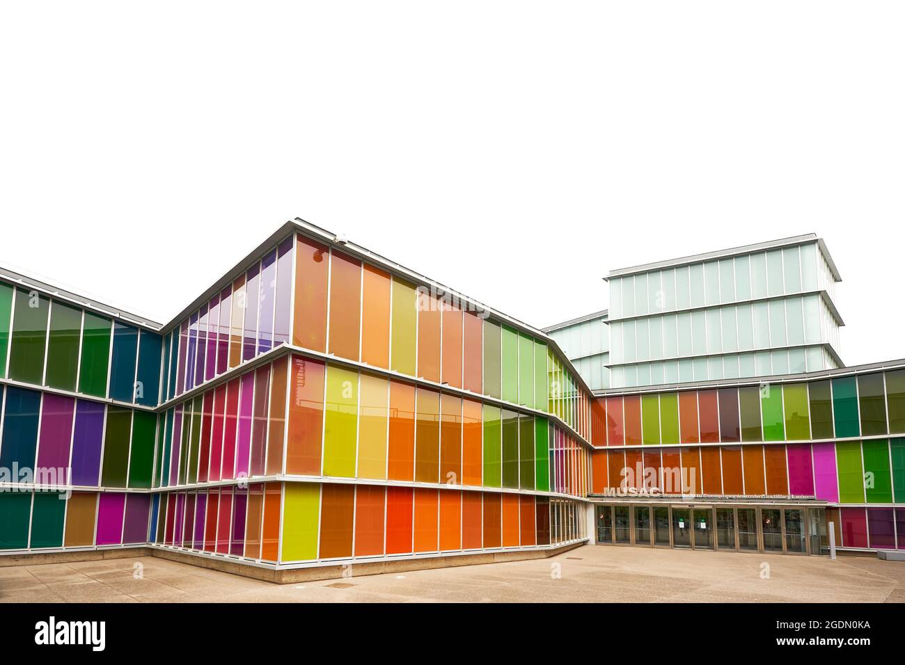 Museum of Contemporary Art from Castilla y Leon. MUSAC. Leon. Castilla ...