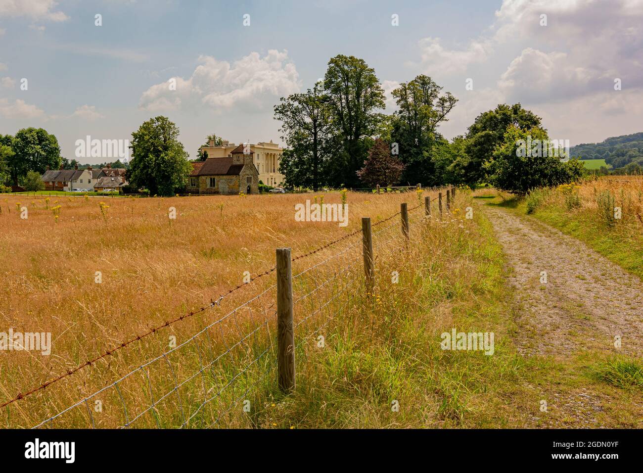 Walking Down the Serpent Trail towards Burton Park and the 11th Century ...