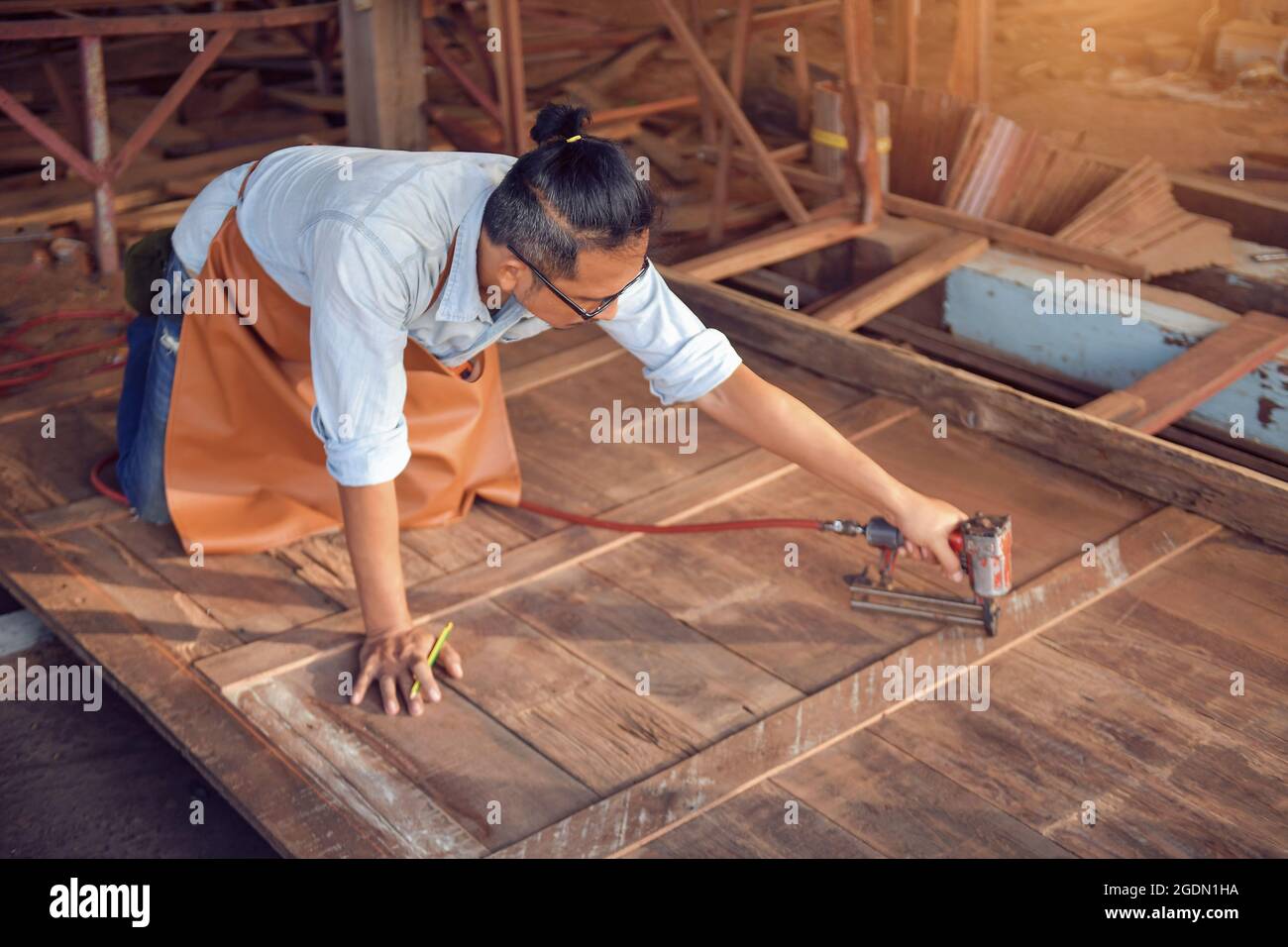 Vintage air gun hi-res stock photography and images - Alamy