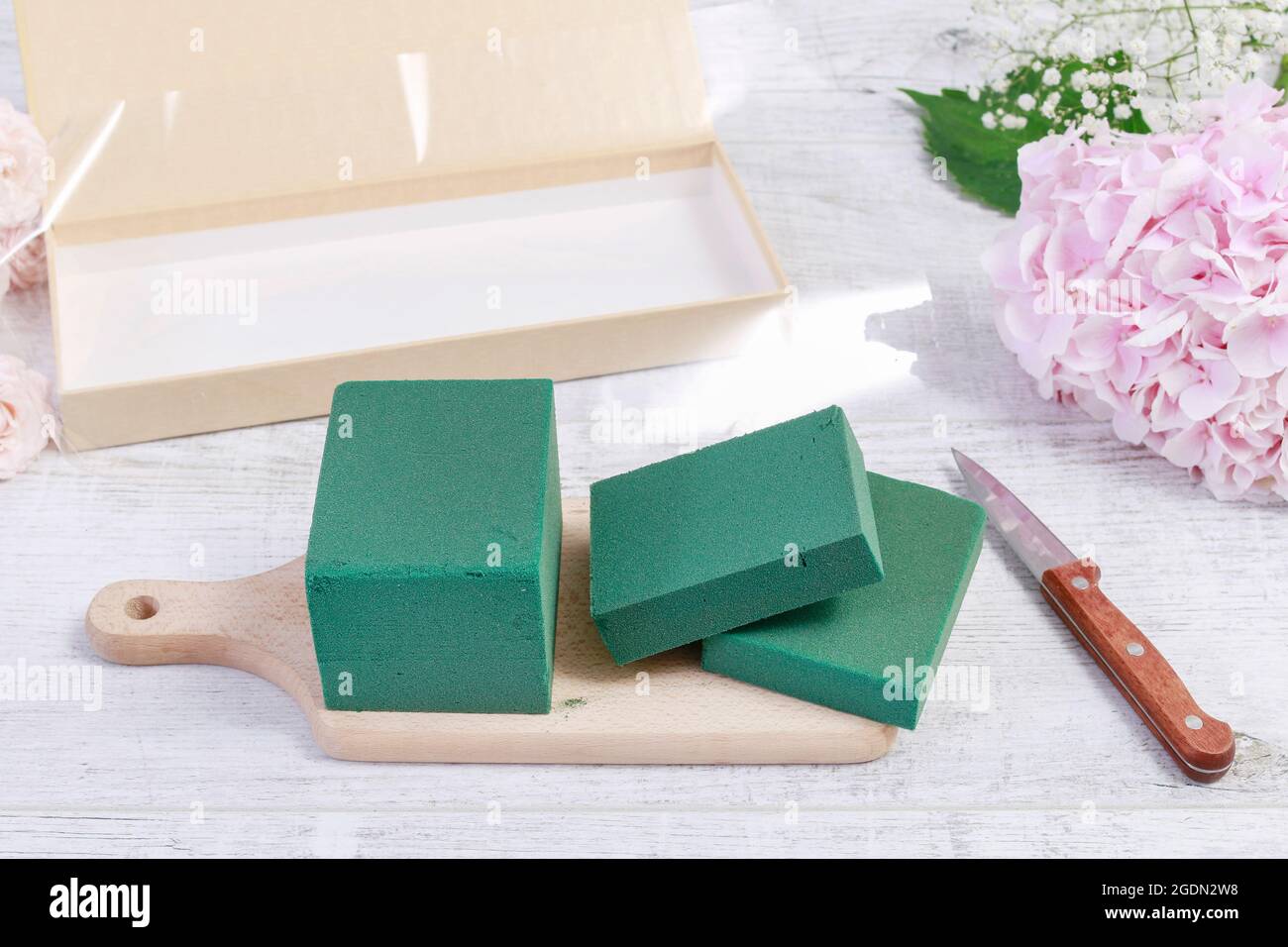 How to transform vintage paper box into a beautiful gift. Step by step ...