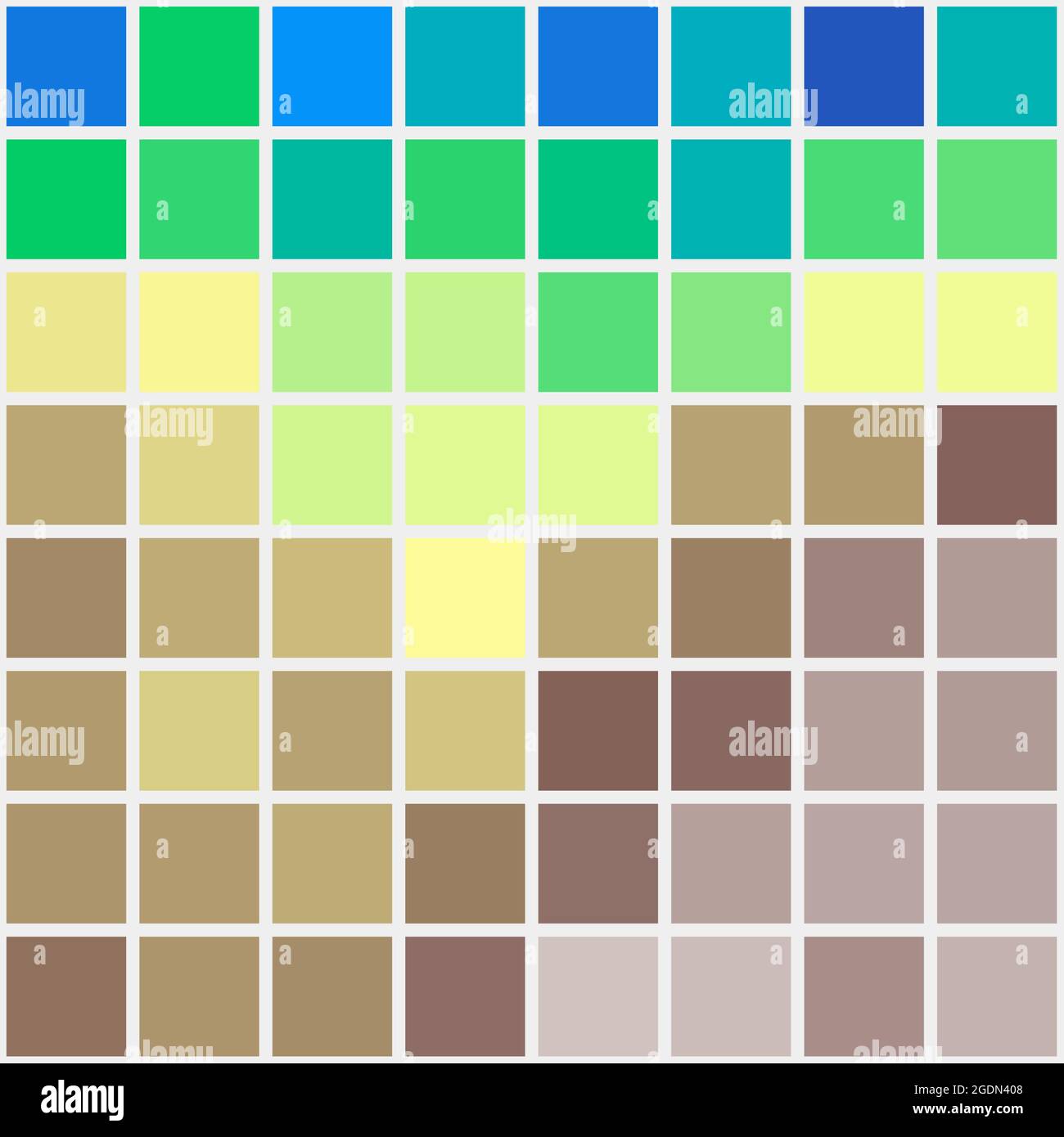 Abstract Geometrical color pixel generative art illustration Stock ...