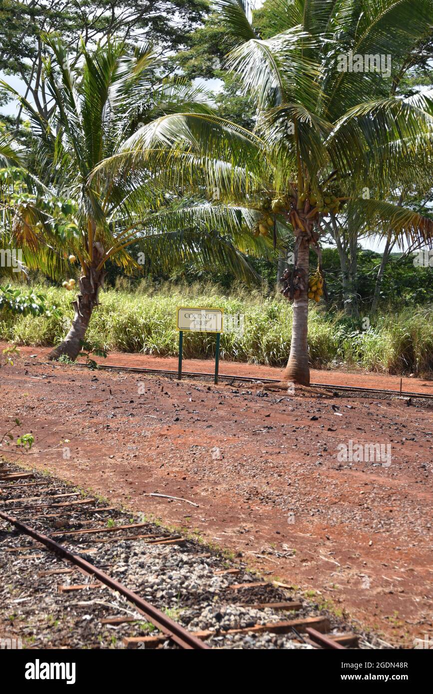 Oahu HI U.S.A. 6/3&6/2021. Dole Plantation. Gardens. Pineapple Express ...