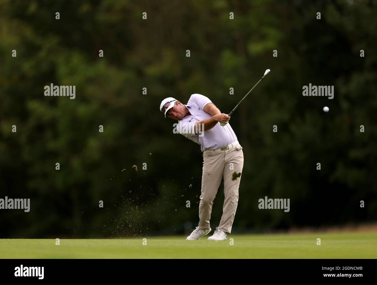 New Zealand's Ryan Fox on the 5th hole during day three of the Cazoo ...