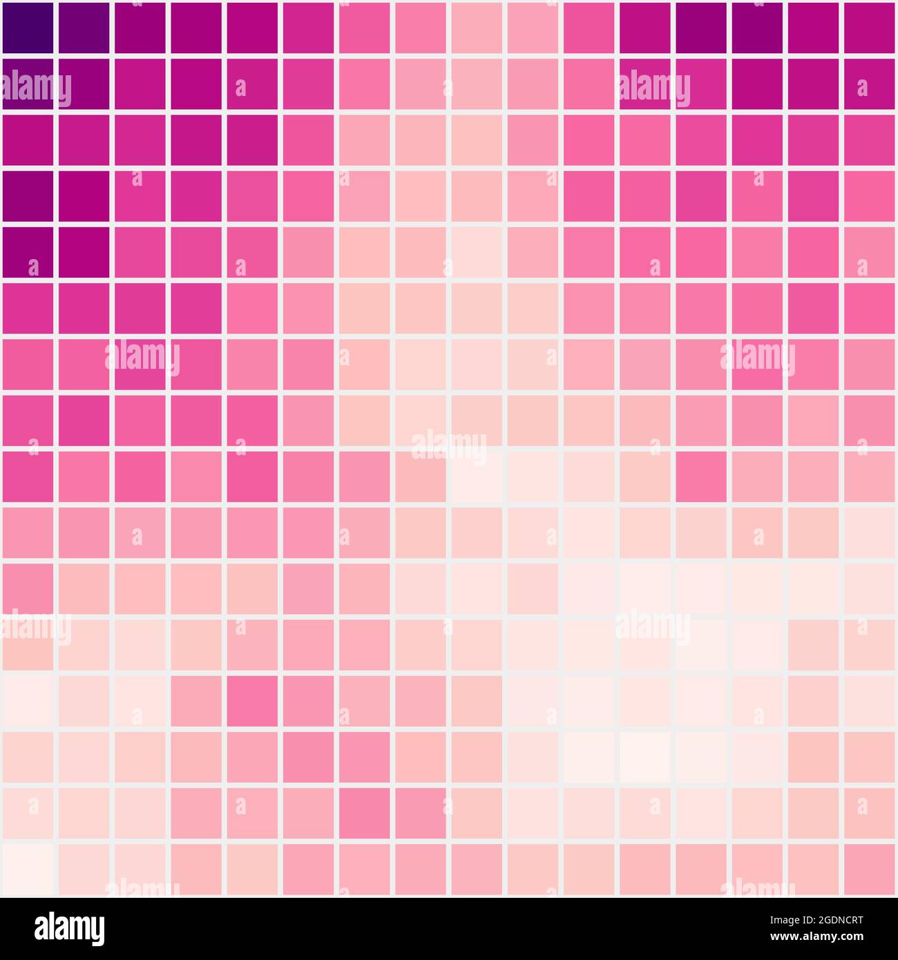 Abstract Geometrical color pixel generative art illustration Stock ...
