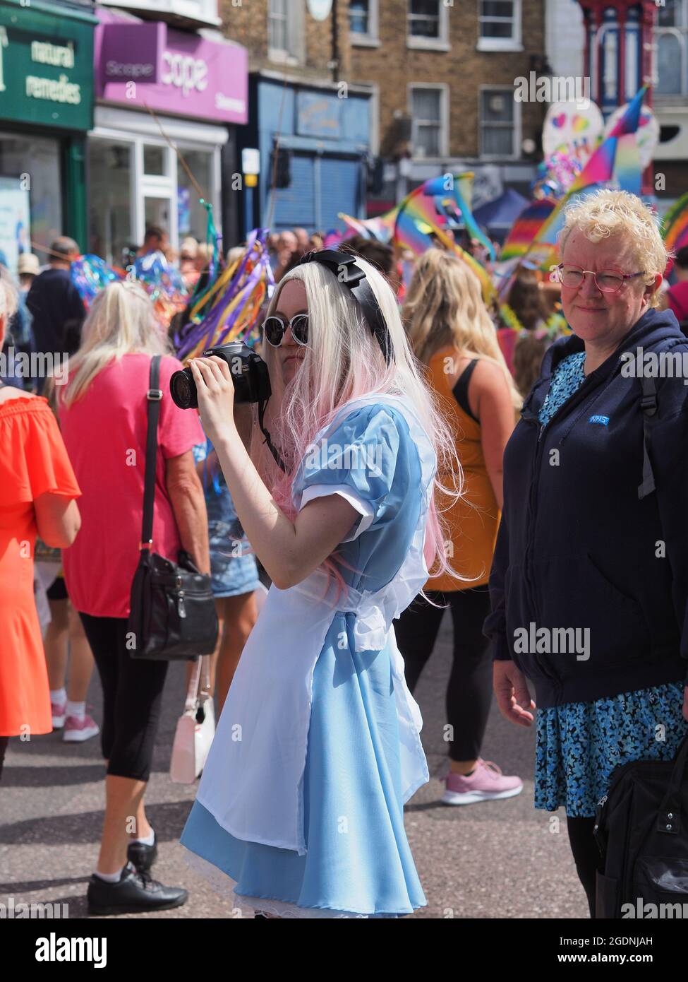 Sheerness, Kent, UK. 14th August, 2021. In an eco-friendly move ...