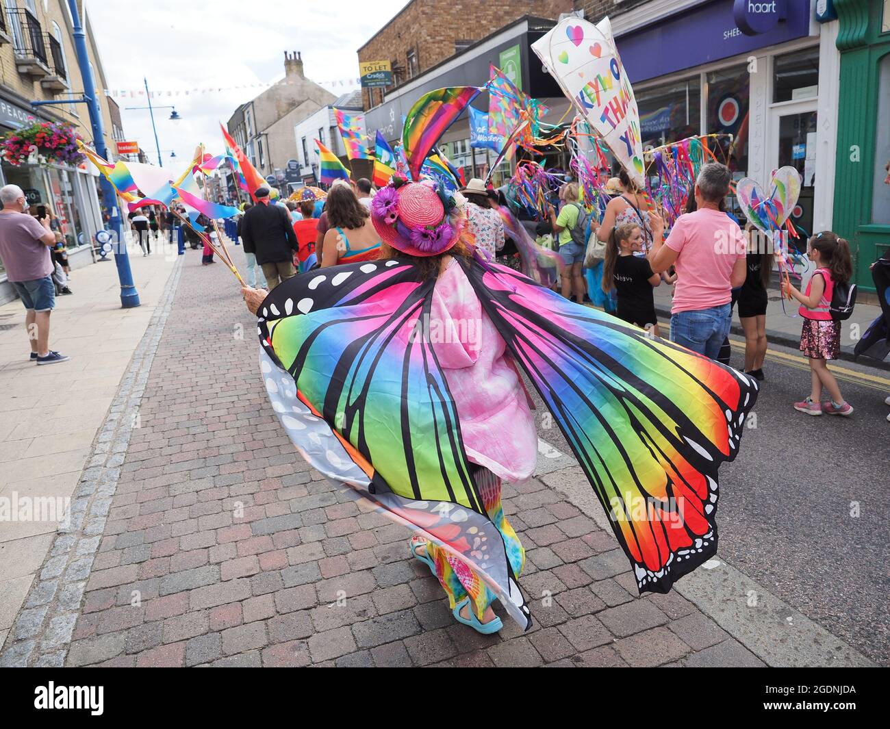 Sheerness, Kent, UK. 14th August, 2021. In an eco-friendly move ...