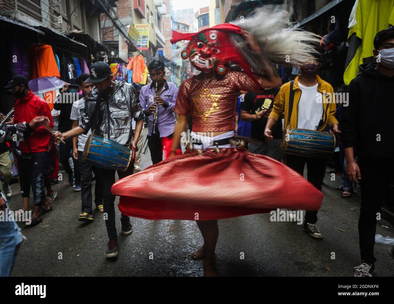 Lakhe Dancer High Resolution Stock Photography and Images - Alamy