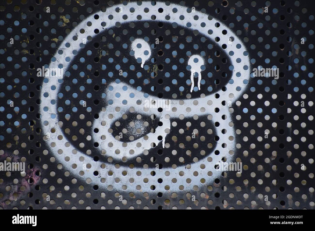 UK Taggers street art Stock Photo - Alamy