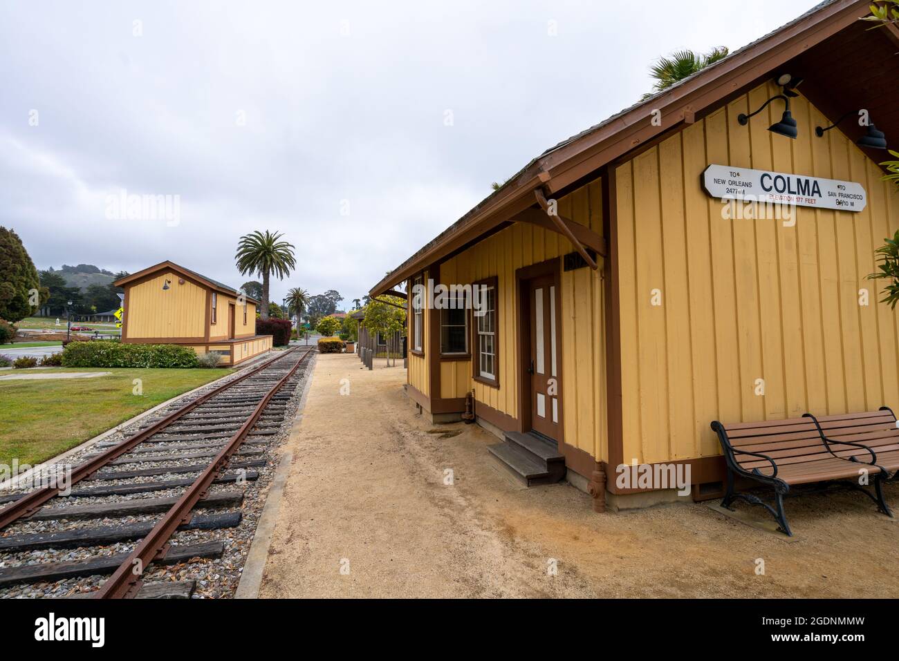 Colma Historical Museum, Colma, California Stock Photo - Alamy
