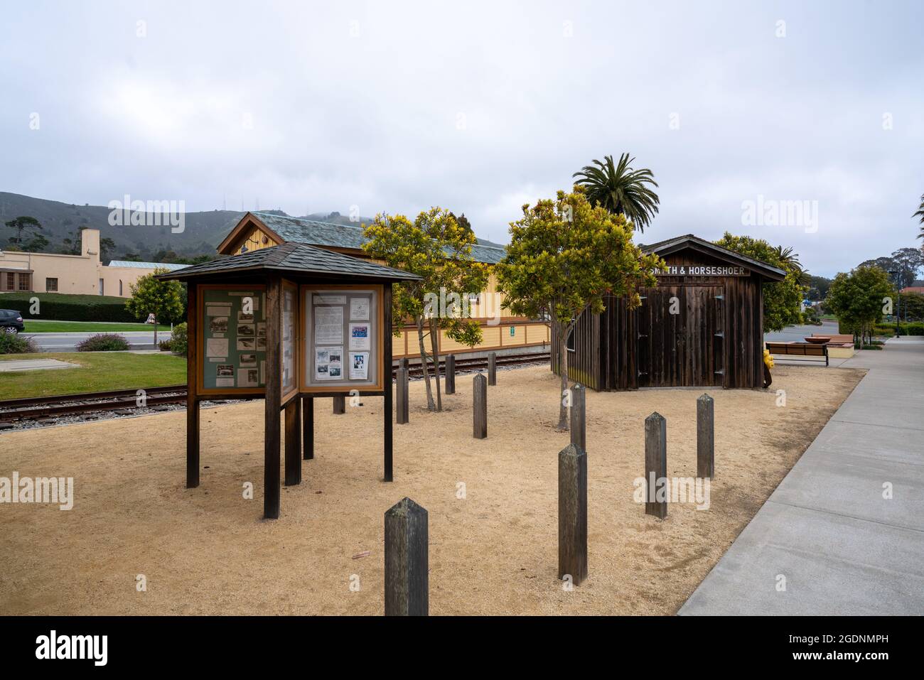 Colma Historical Museum, Colma, California Stock Photo - Alamy
