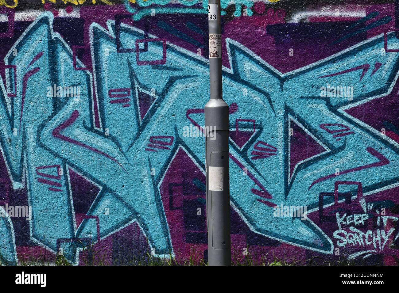UK Taggers street art Stock Photo - Alamy
