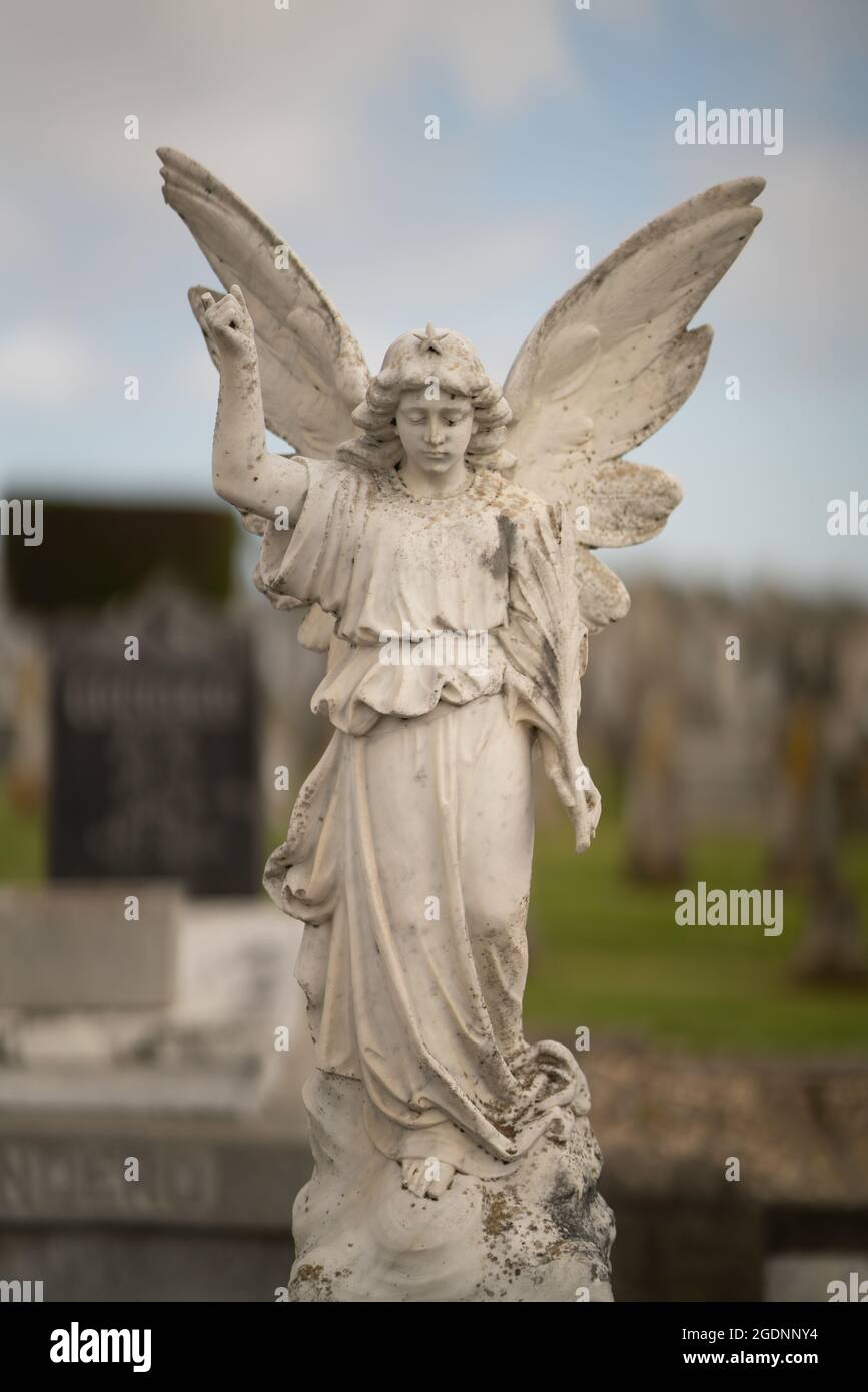Italian Cemetery, Colma, California Stock Photo - Alamy