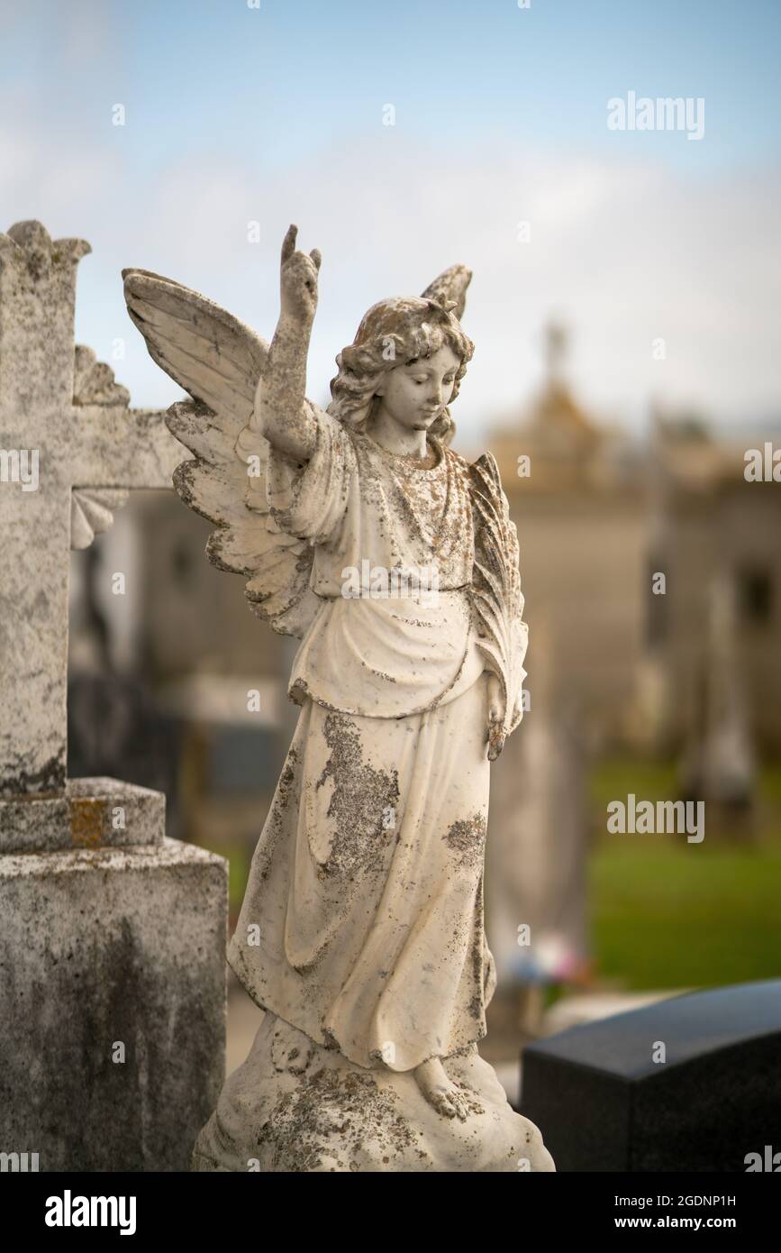 Italian Cemetery, Colma, California Stock Photo - Alamy