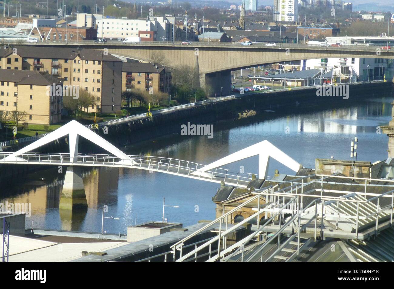 Bridge over the Clyde Glasgow Scotland Stock Photo - Alamy