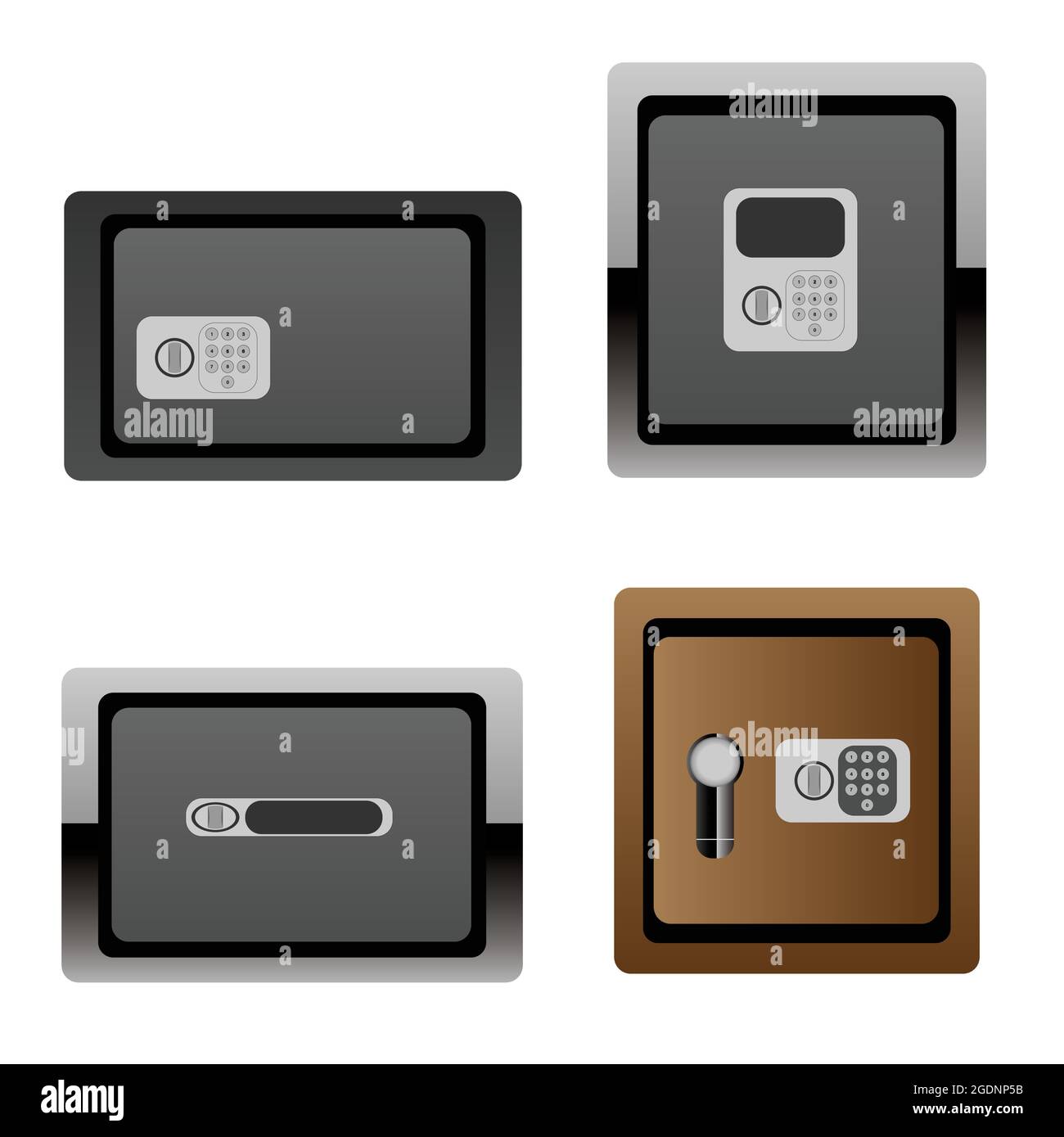 safe-deposit box vector design, simple and elegant vector match for ...