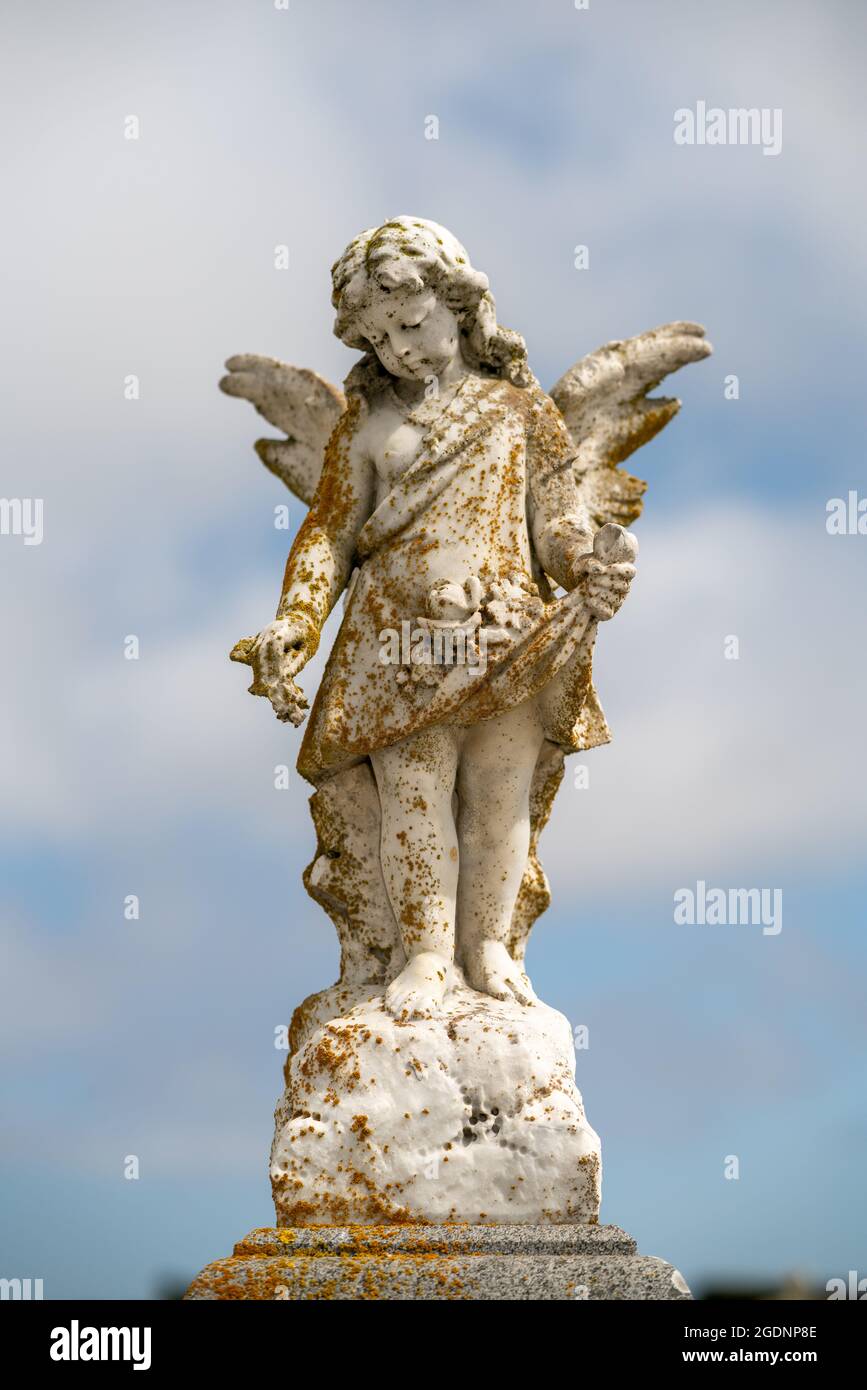 Italian Cemetery, Colma, California Stock Photo - Alamy