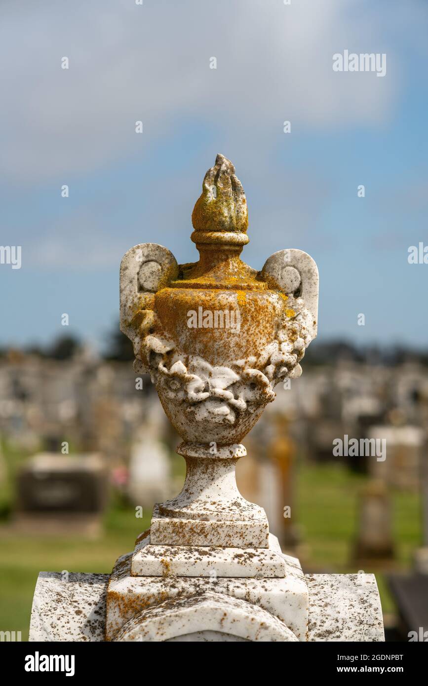 Italian Cemetery, Colma, California Stock Photo - Alamy