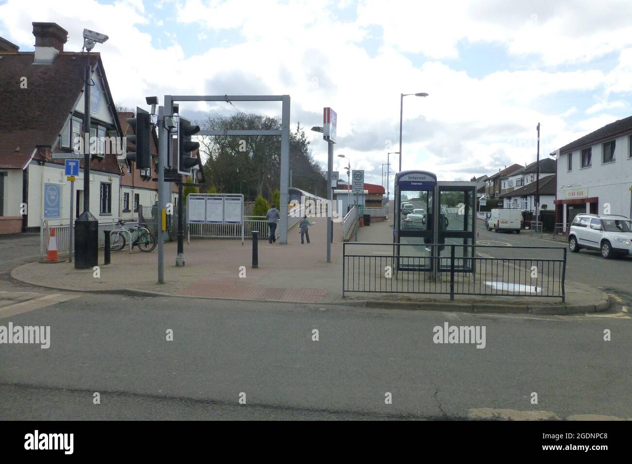 Balloch Glasgow Scotland Scot rail also telephone box railings and ...