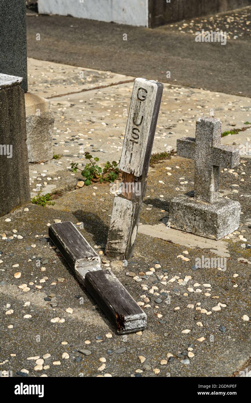 Italian Cemetery, Colma, California Stock Photo - Alamy