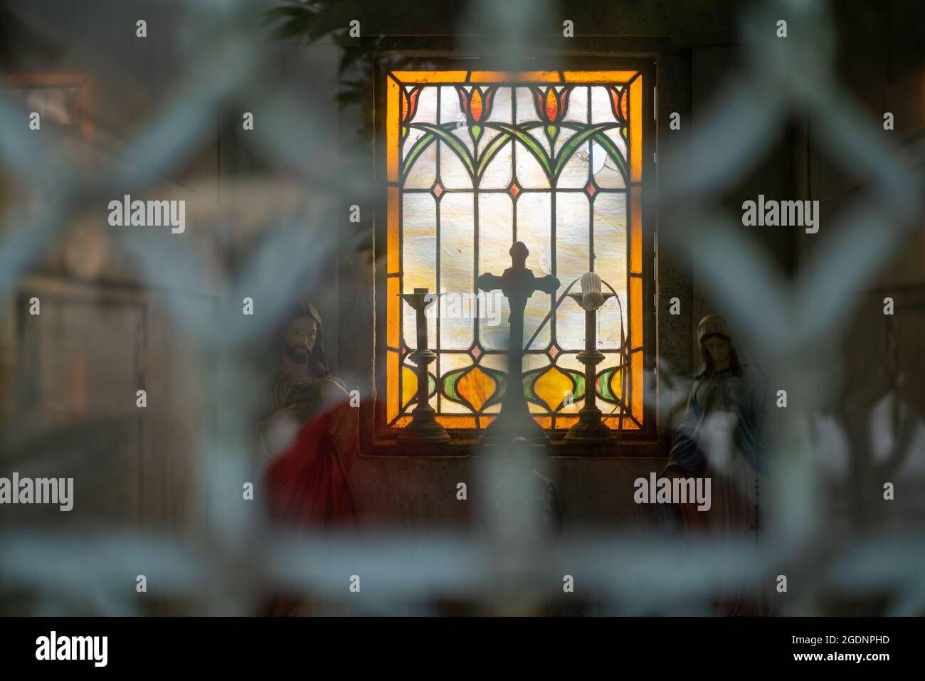 Italian Cemetery, Colma, California Stock Photo - Alamy