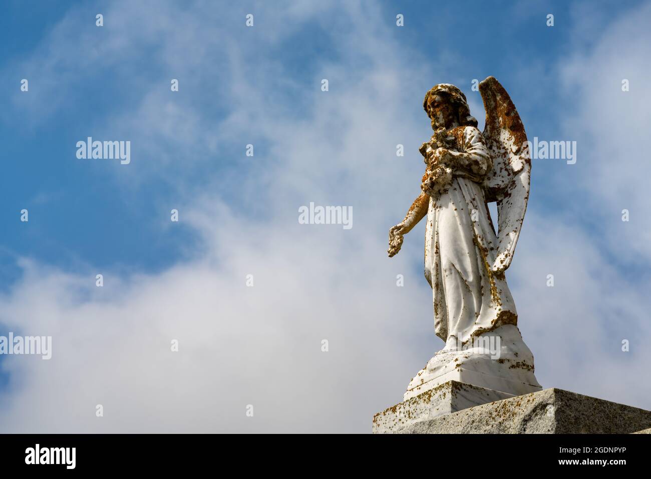 Italian Cemetery, Colma, California Stock Photo - Alamy