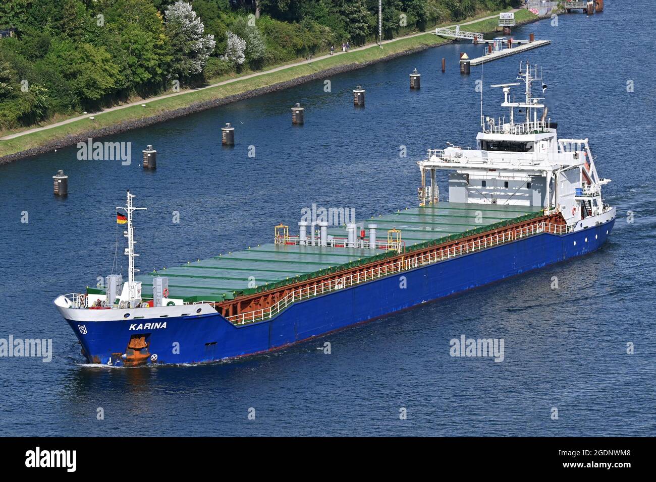 General Cargo Ship KARINA Stock Photo - Alamy