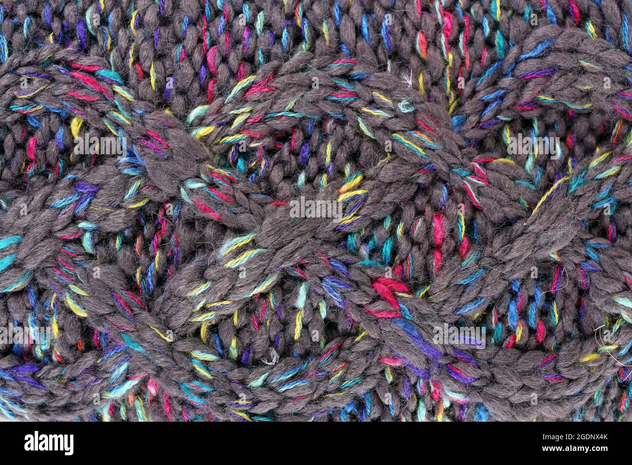 Knitted fabric background close up Stock Photo - Alamy