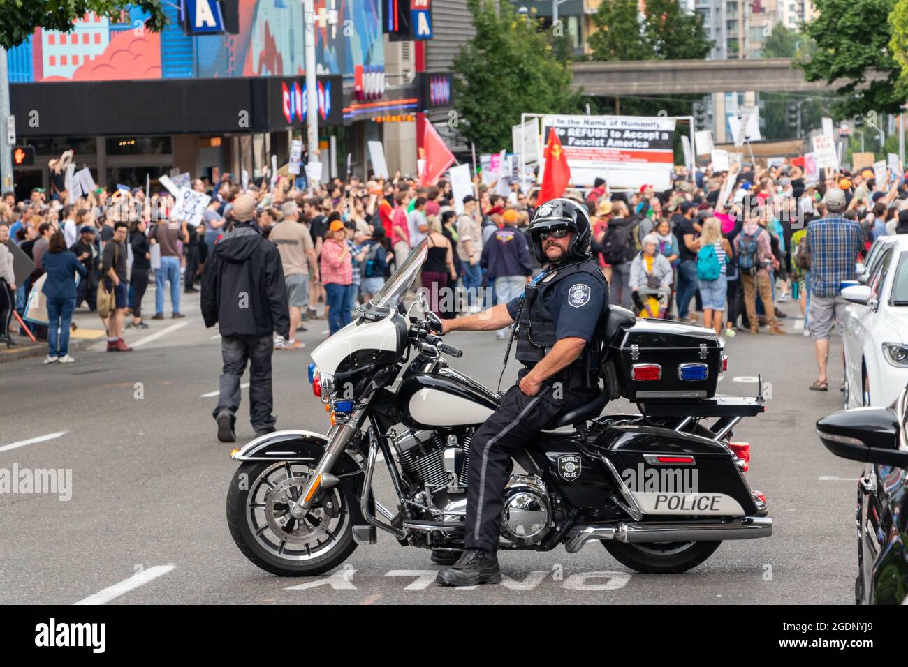 Biker patrol hi-res stock photography and images - Alamy