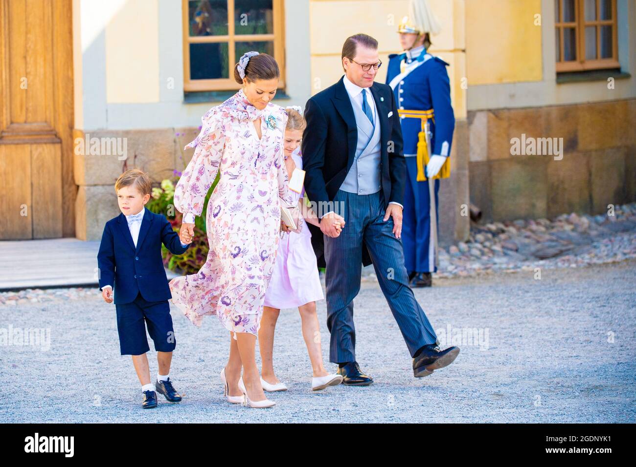Crown Princess Victoria, Prince Daniel, Princess Estelle and Prince ...