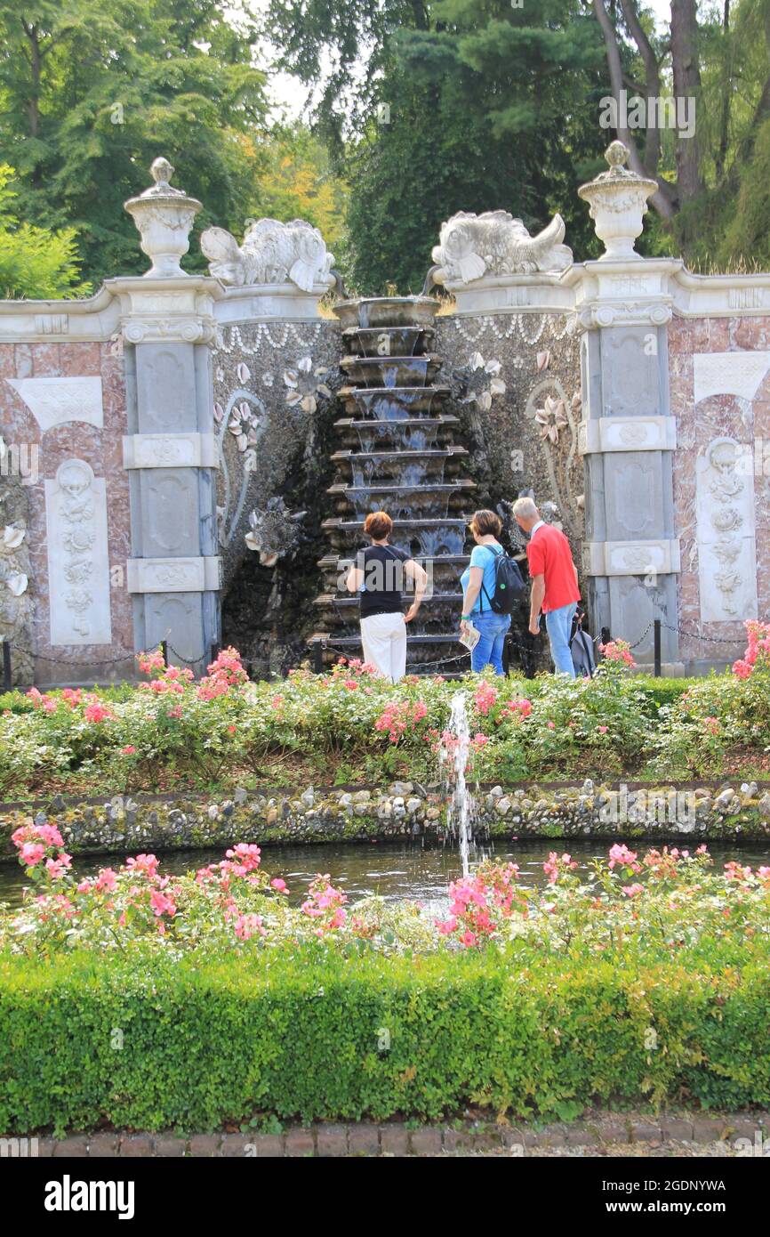 Shell gallery in Castle Rosendael Stock Photo - Alamy