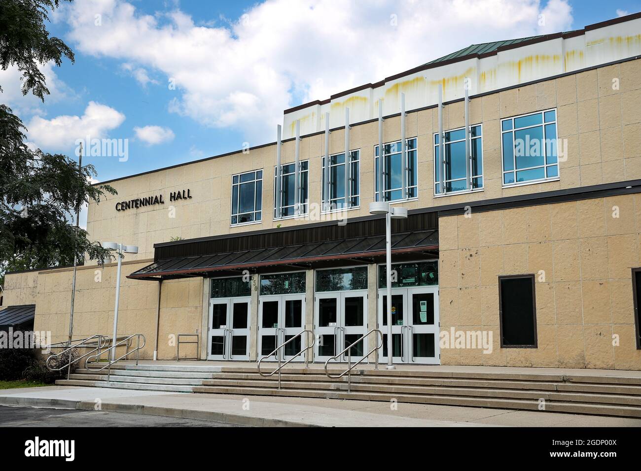 Aug 4 2021, London Ontario Canada, Centennial Hall front Stock Photo ...