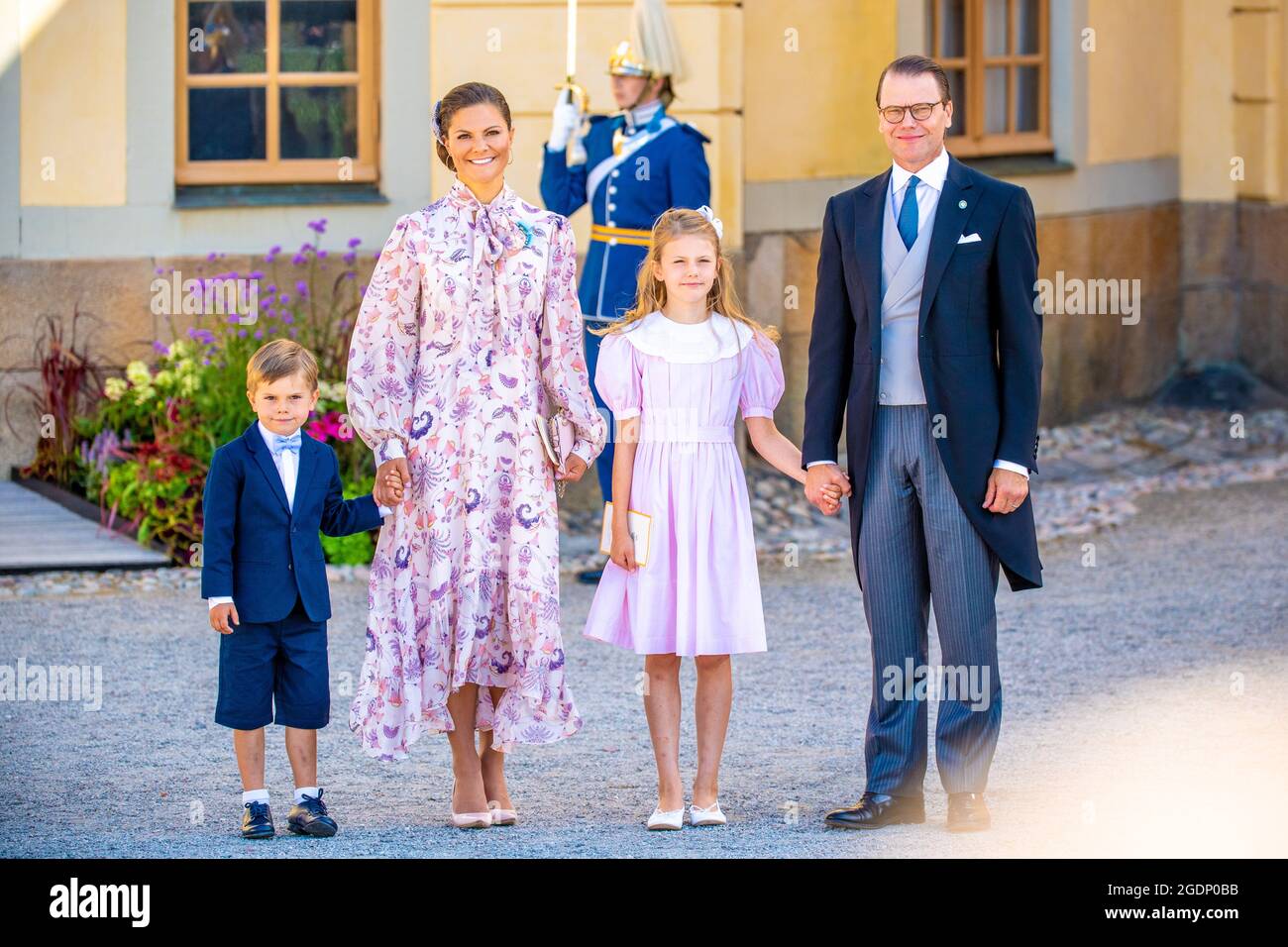 Crown Princess Victoria, Prince Daniel, Princess Estelle and Prince ...