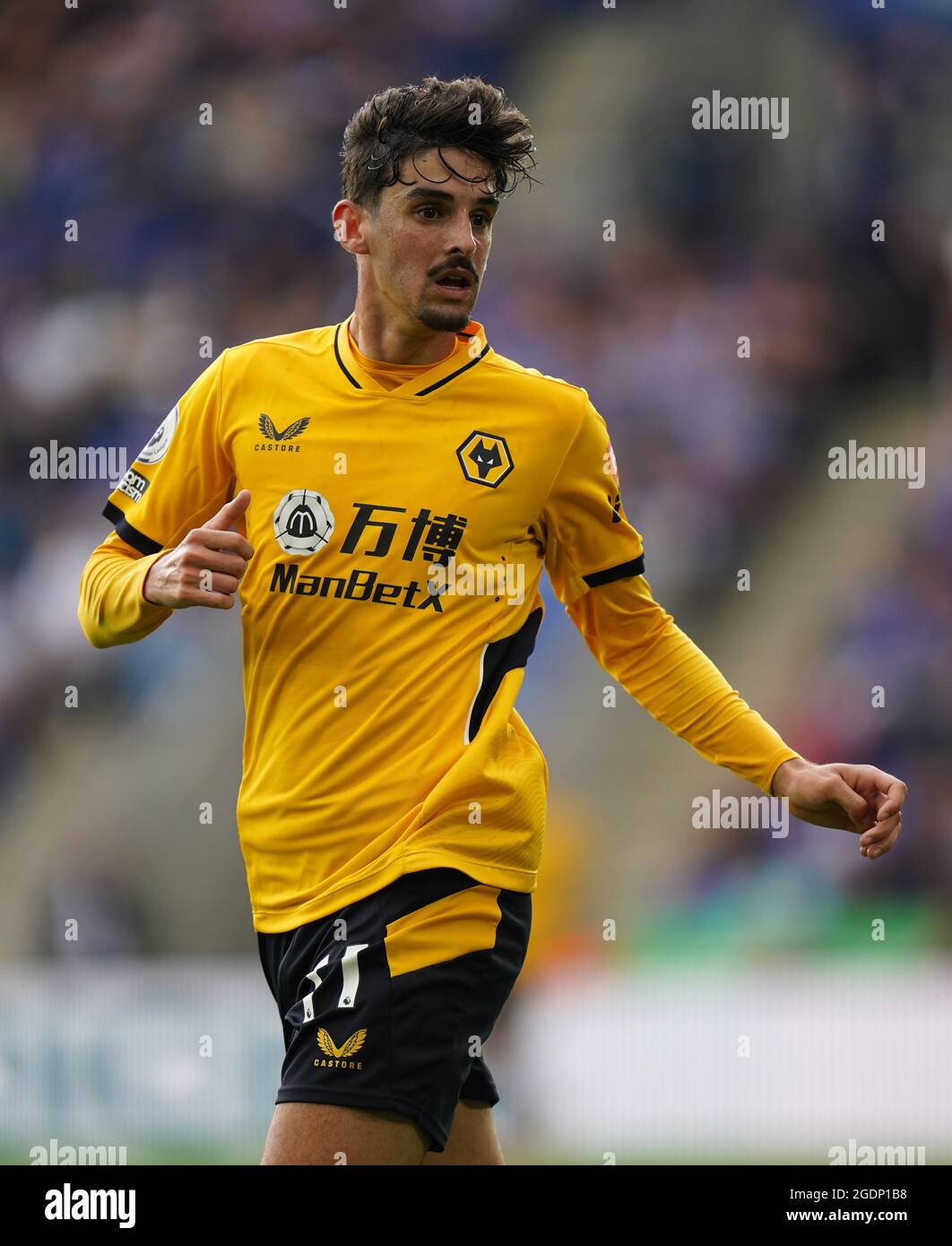 Wolverhampton Wanderers' Francisco Trincao during the Premier League ...