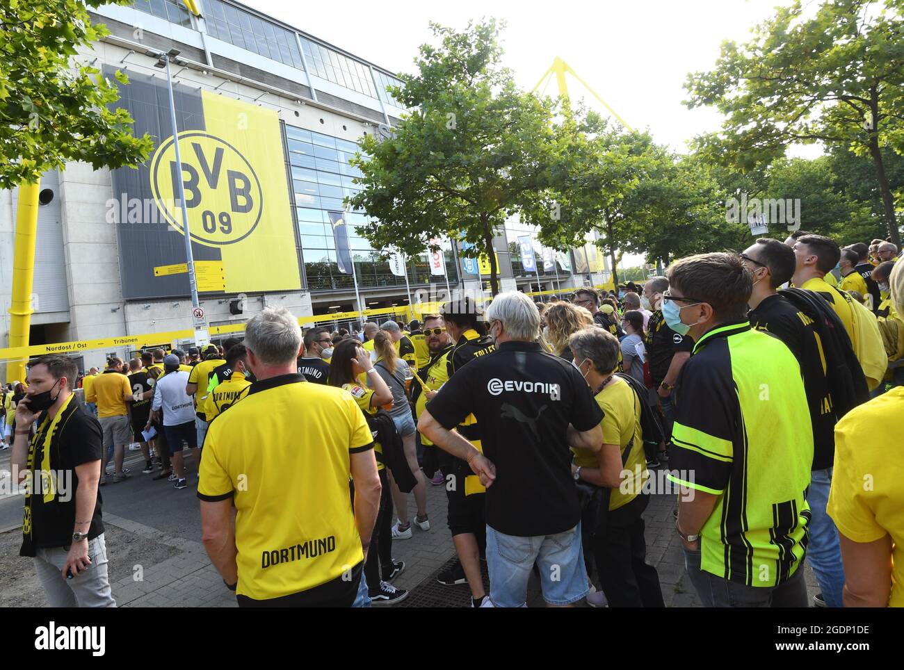 Dortmund, Germany. 14th Aug, 2021. Football: Bundesliga, Borussia ...