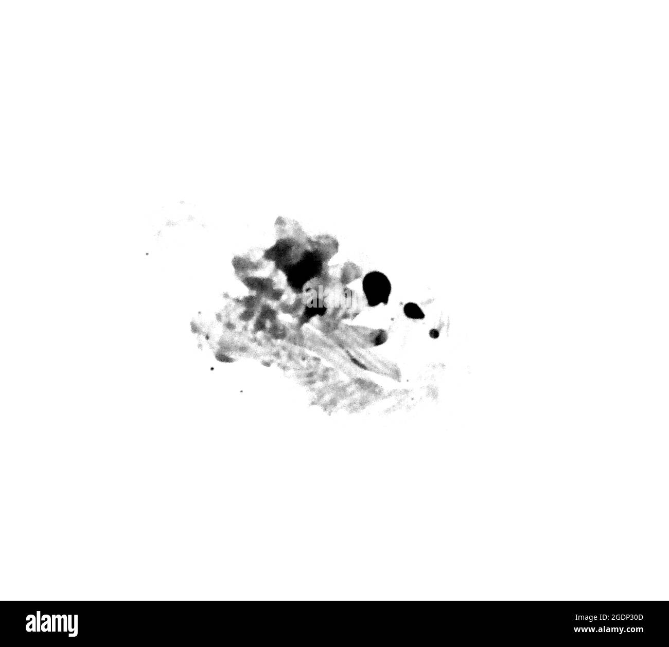 Watercolor grunge texture. Isolated smear brush for painting. Beautiful ...