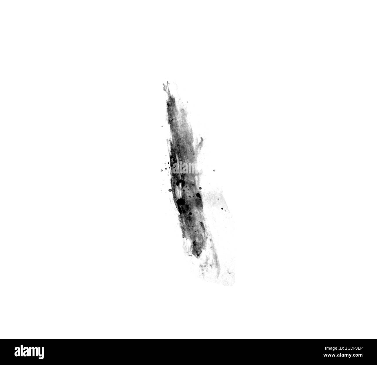 Watercolor grunge texture. Isolated smear brush for painting. Beautiful ...