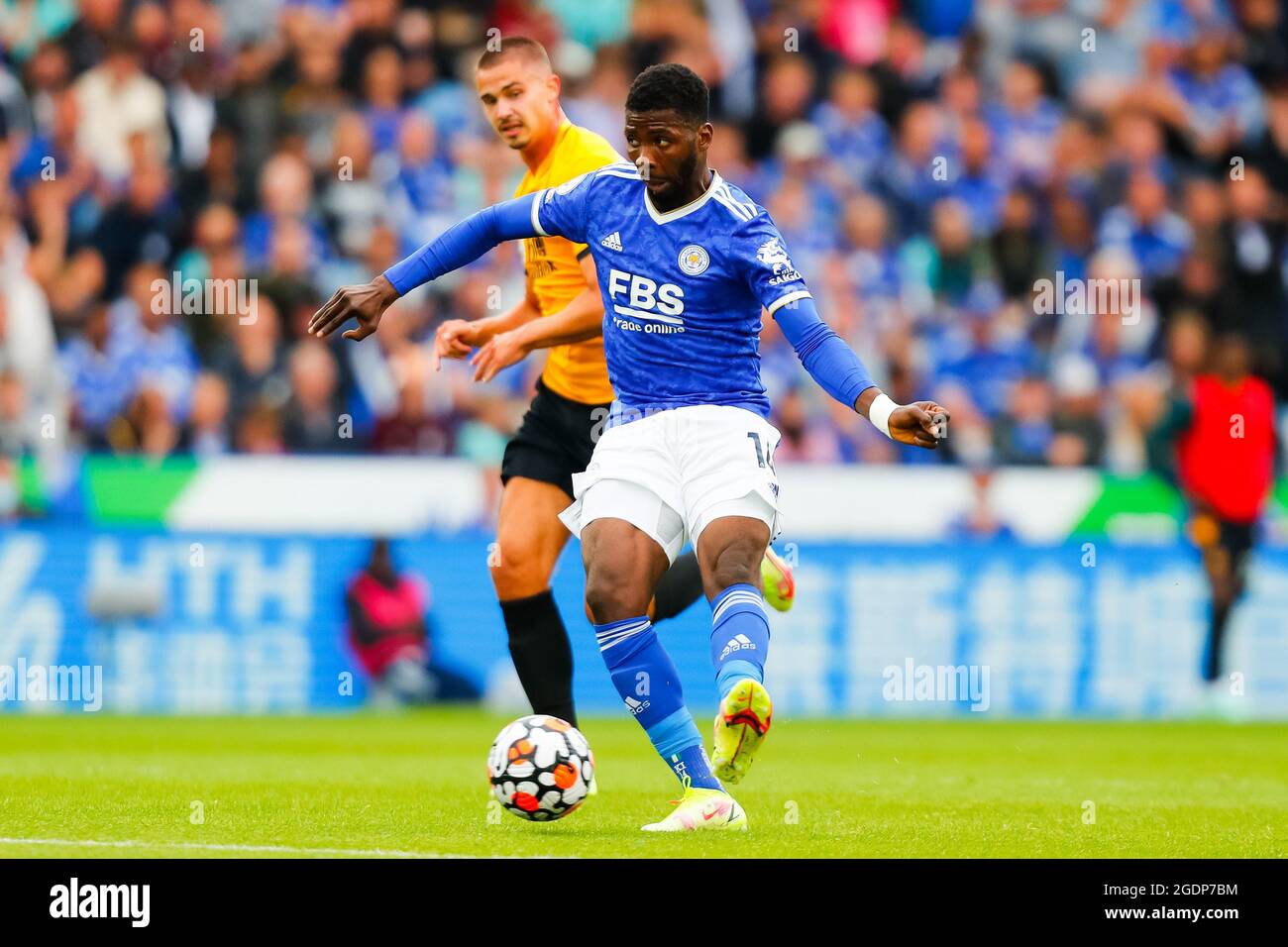 King Power Stadium, Leicester, UK. 14th Aug, 2021. Premier League ...