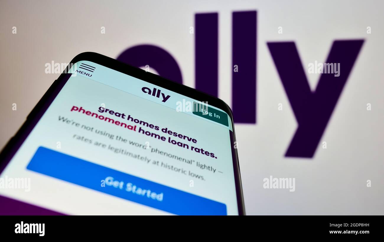 Ally bank mobile hi-res stock photography and images - Alamy