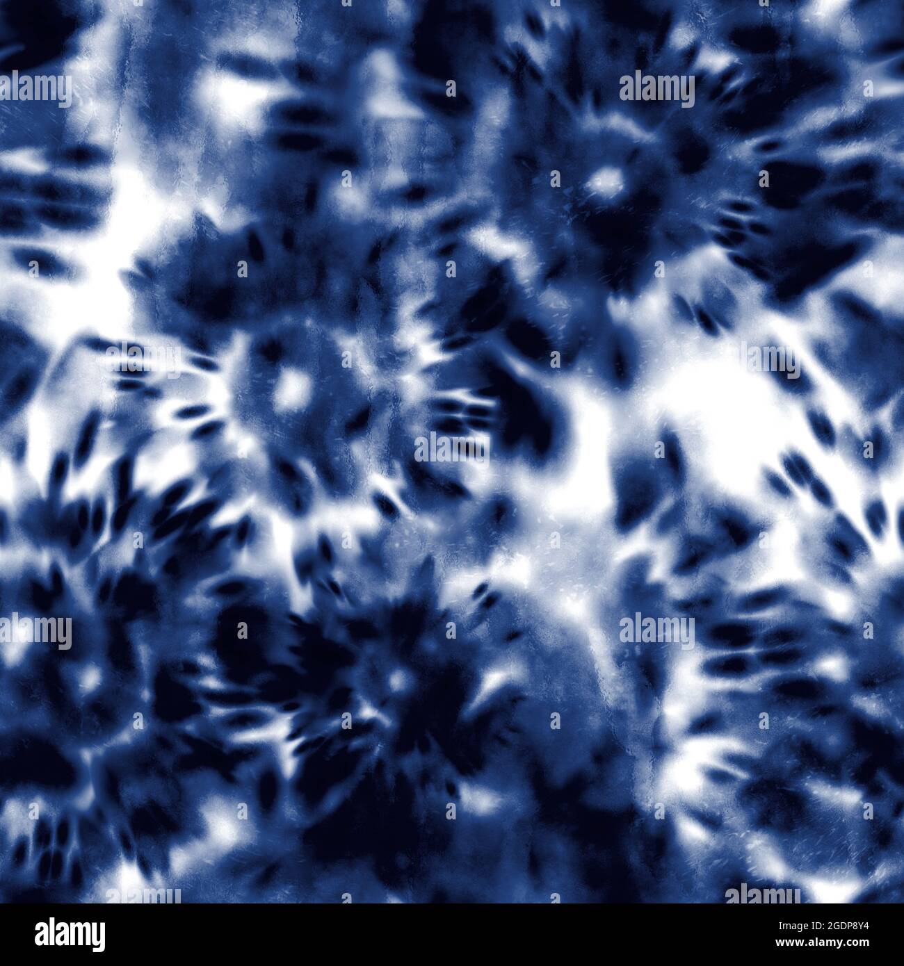 Seamless indigo shibori tie dye pattern for surface print Stock Photo ...