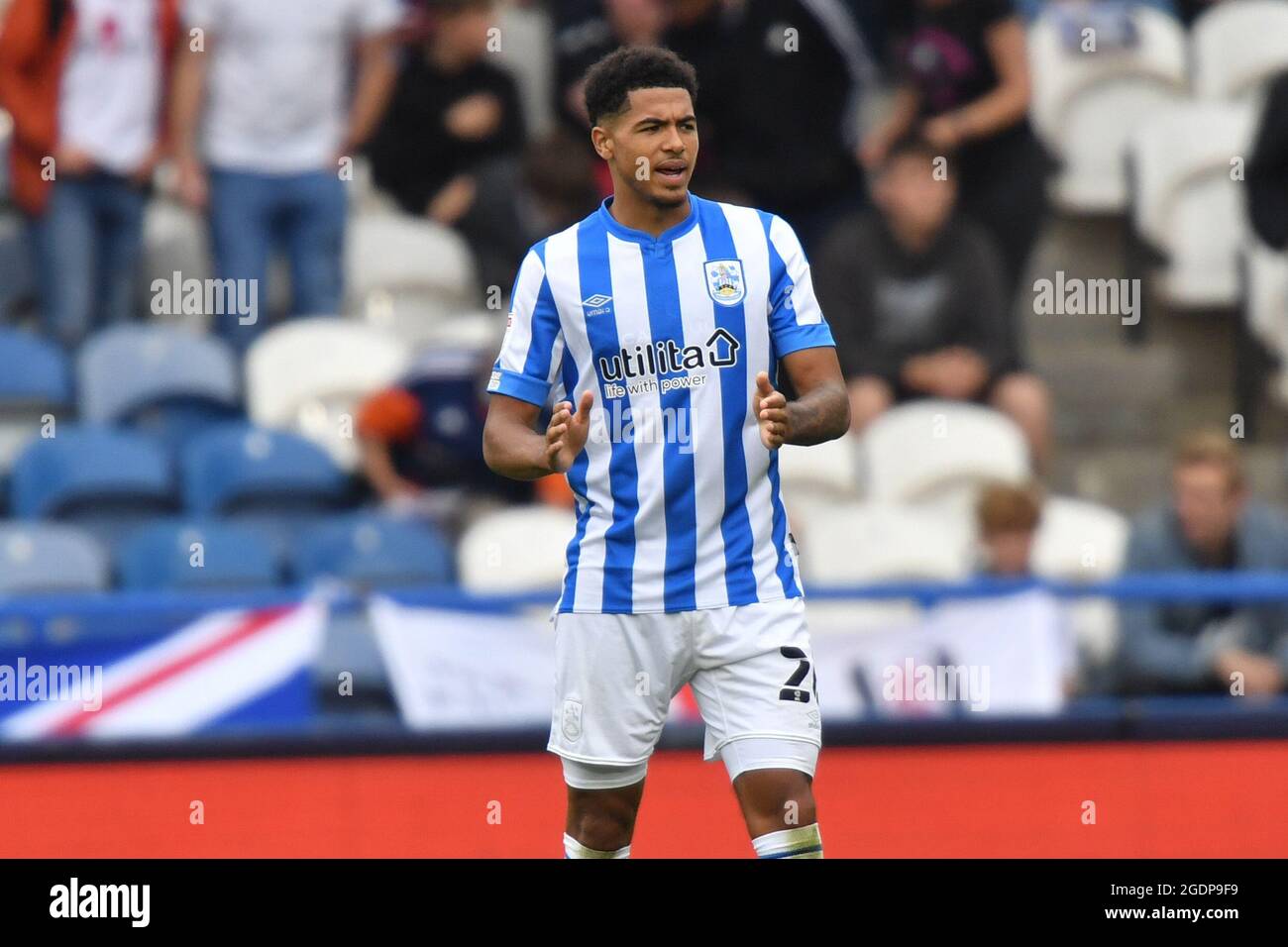Levi Colwill #26 of Huddersfield Town in action during the game Stock ...
