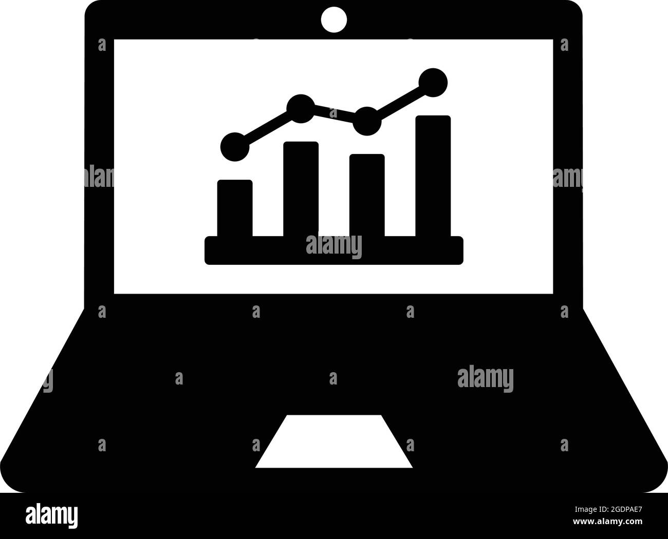 Analysis, marketing icon - Use for commercial purposes, print media ...