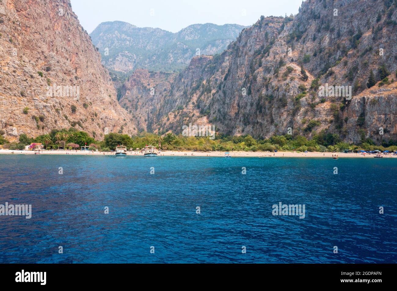 Butterfly valley in fethiye, turkey Stock Photo - Alamy