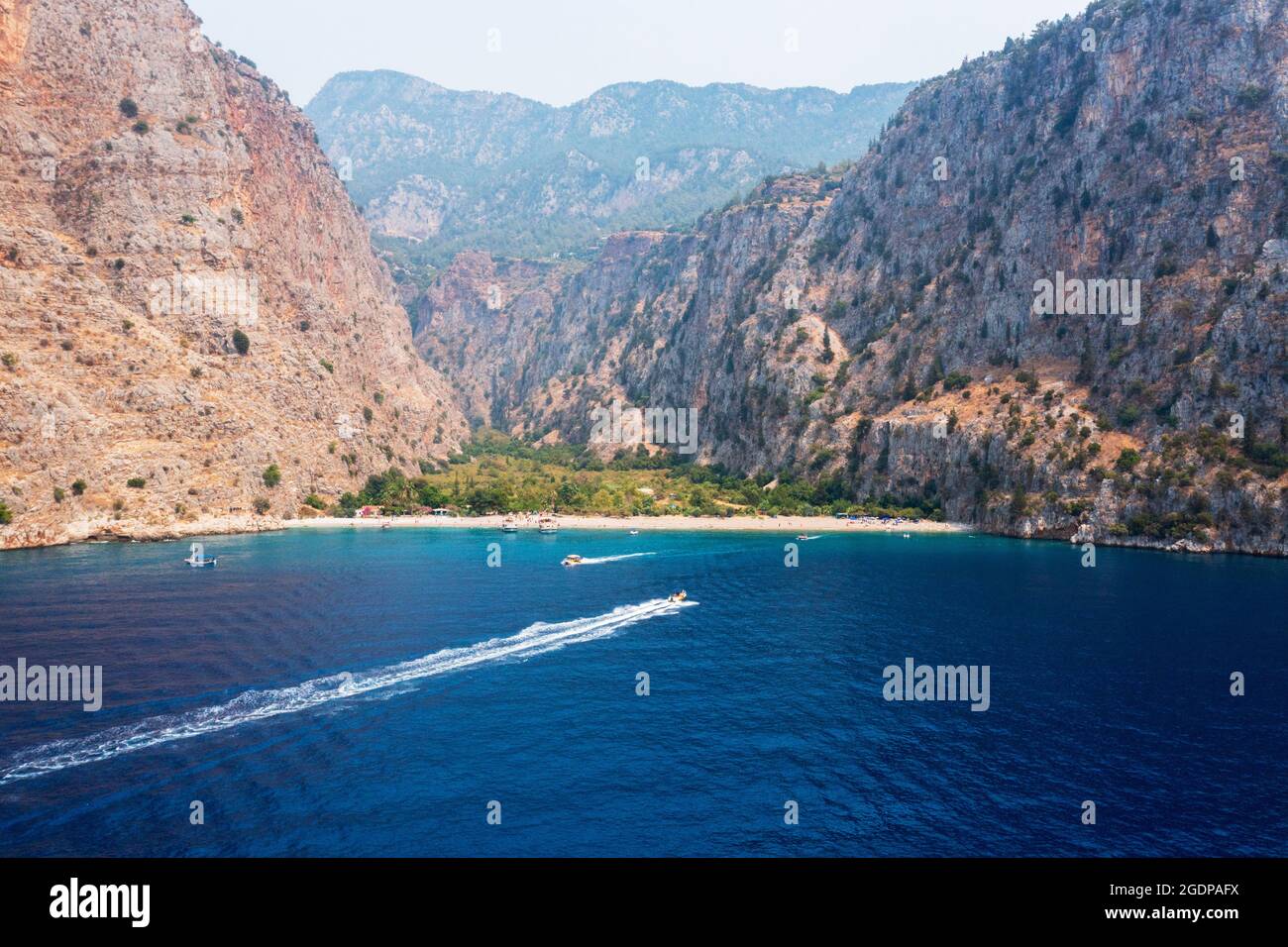 Butterfly valley in fethiye, turkey Stock Photo - Alamy