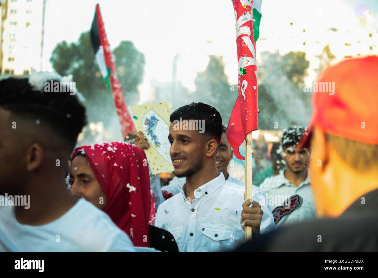 Rally organized by the PFLP in the Gaza Strip, in memory of the ...