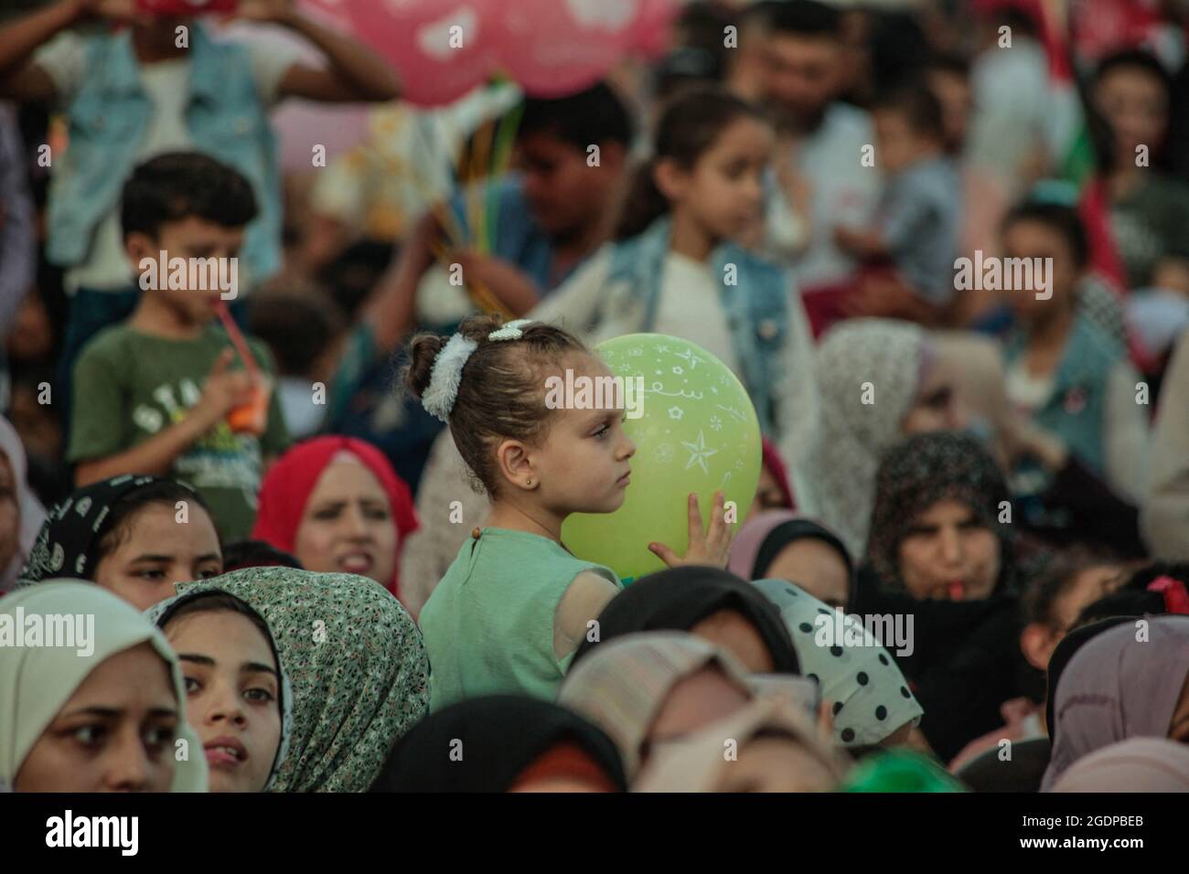 Rally organized by the PFLP in the Gaza Strip, in memory of the ...