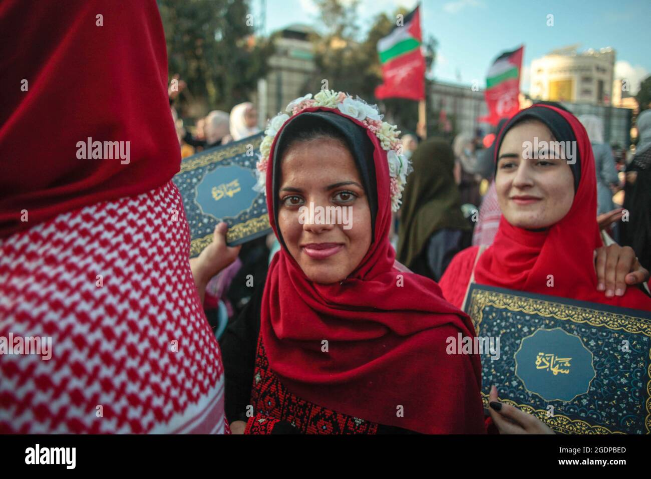 Rally organized by the PFLP in the Gaza Strip, in memory of the ...