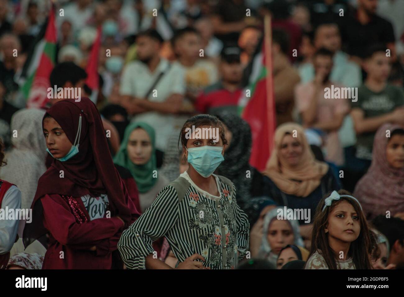 Rally organized by the PFLP in the Gaza Strip, in memory of the ...