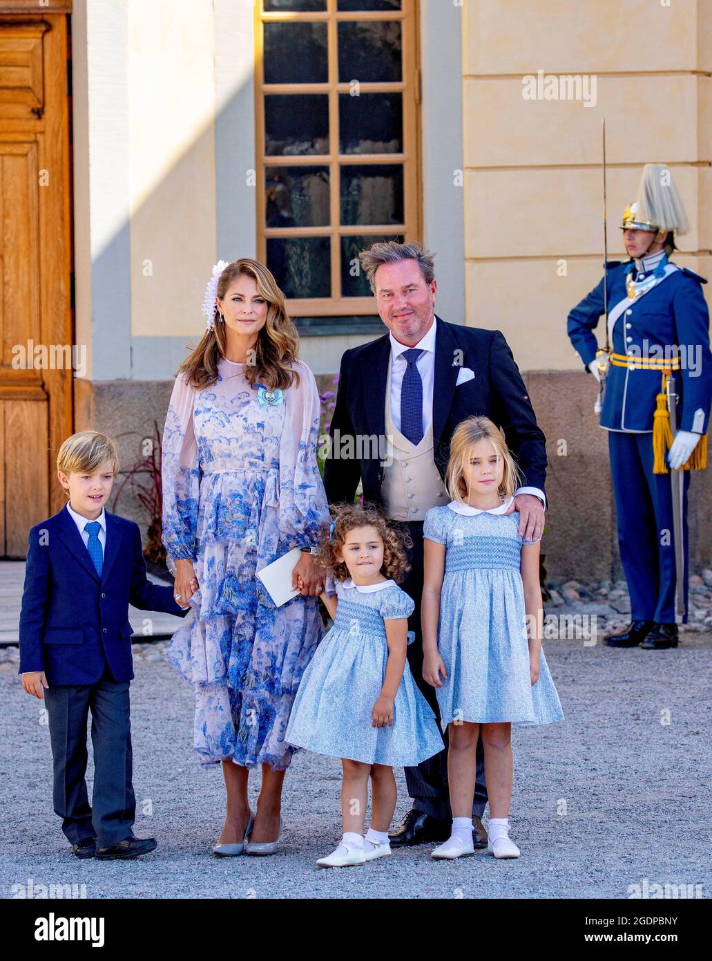 Christening of Prince Julian in the Royal Chapel of Drottningholm ...